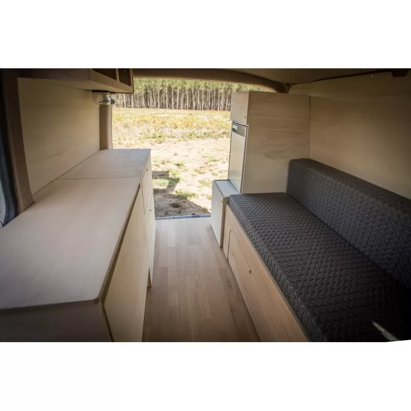 Meuble XL avec table Jumpy/Expert 3 SIMPLE VANS - Kit aménagement van ...