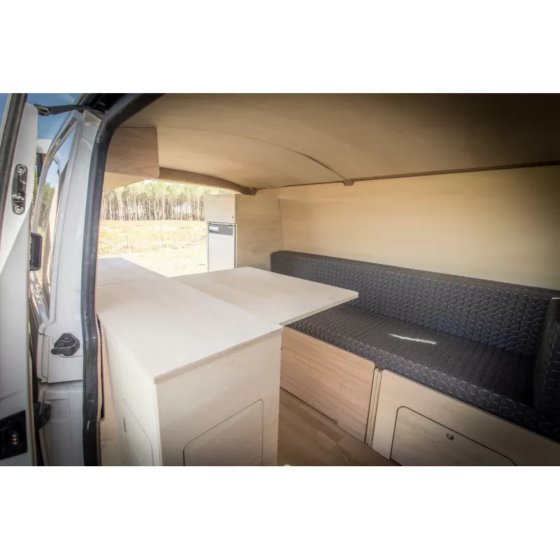Meuble XL avec table Jumpy/Expert 3 SIMPLE VANS - Kit aménagement van ...