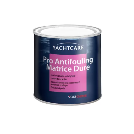 Pro antifouling matrice dure 2,5 L YACHTCARE - Antifouling coque bateau - H2R Equipements.