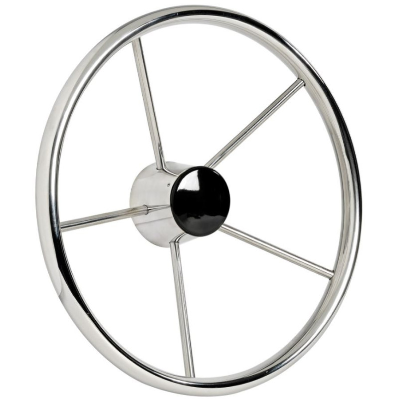 Volant Inox poli ø 380 mm Osculati | Volant & barre à roue |bateau à ...