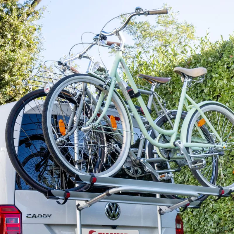 Carry Bike VW Caddy FIAMMA - Porte-vélos pour van ludospace et fourgon aménagé - H2R Equipements