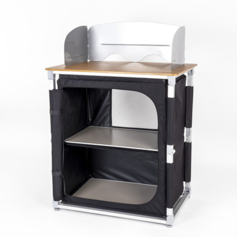 Bamboo Quick Mini CAMP4 - Meuble de cuisine pliable de camping, bivouac ...