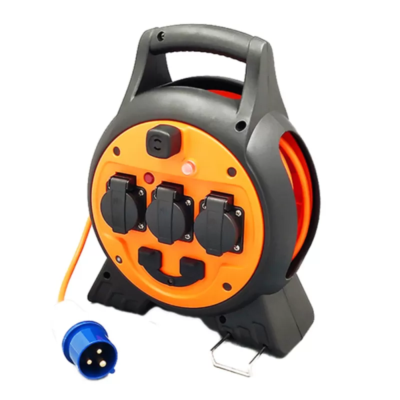 Enrouleur électrique 15m CAO OUTDOOR - Rallonge et câble électrique ...