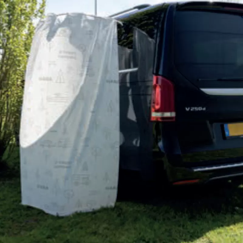 Rideau de douche portable HABA Cascata - Accessoire de douche pour van ...