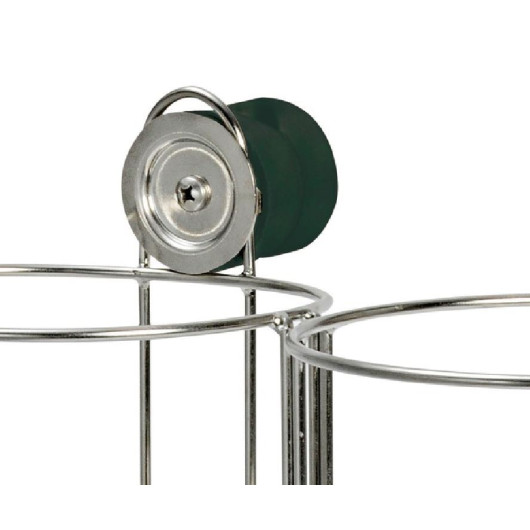 Collier Osculati inox pour tubes 22 - 30 mm | Fixation de support pare ...