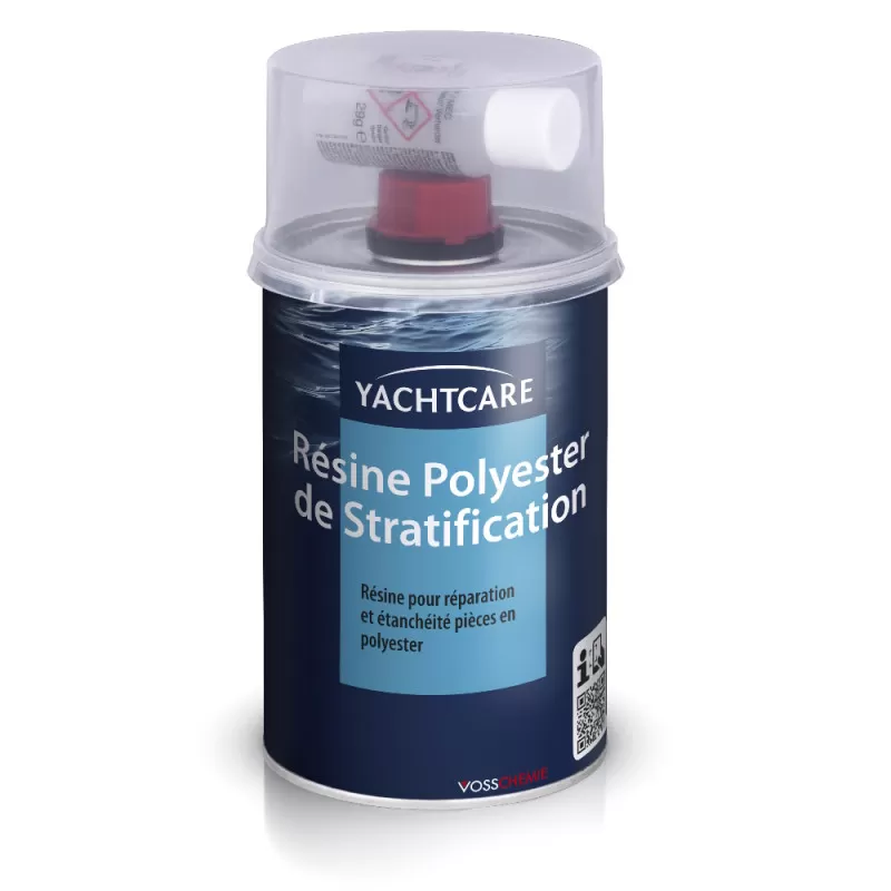 Résine de stratification Yachtcare avec durcisseur | Résine polyester ...