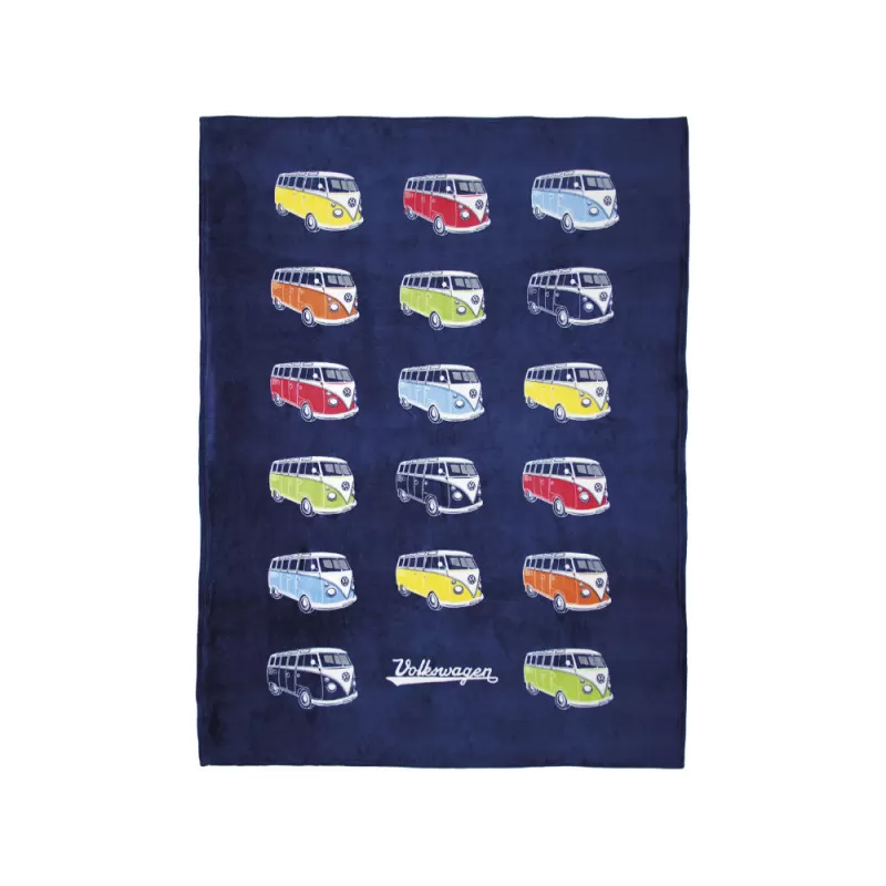 Plaid polaire VW COLLECTYION - Accessoire textile lifestyle pour van ...