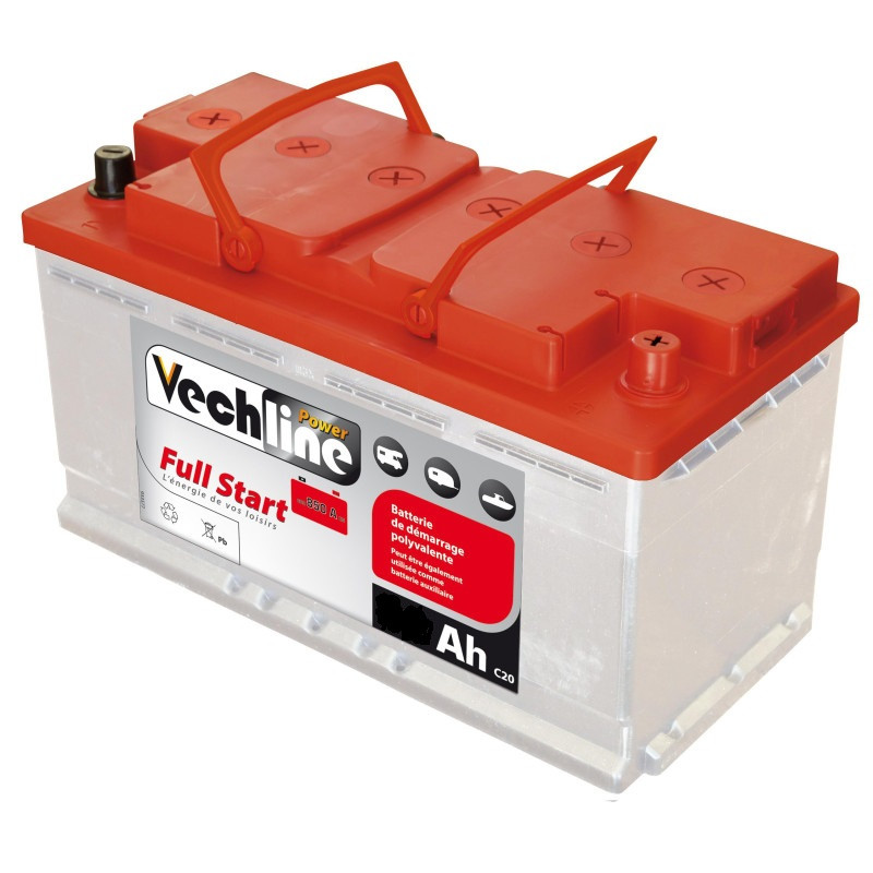 Batterie plomb Full Start 95 Ah 12V Vechline pour van et bateau - H2R ...