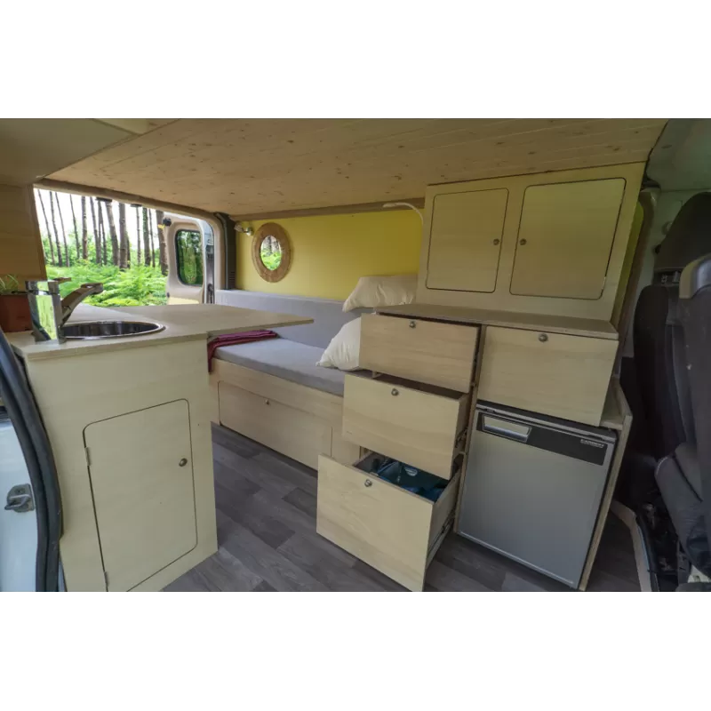 Kit meuble Nomad Trafic 3 SIMPLE VANS - Kit aménagement pour van - H2R ...