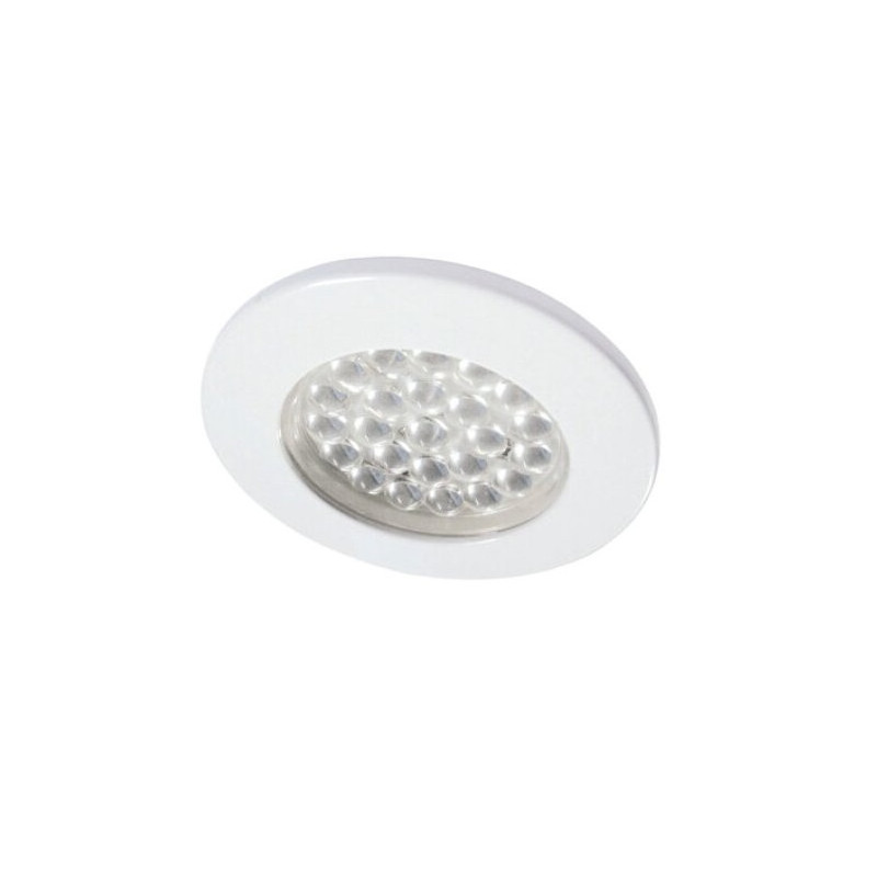 Spot 24 Led ø 70 mm DIMATEC - plafonnier LED 12 V pour éclairage ...