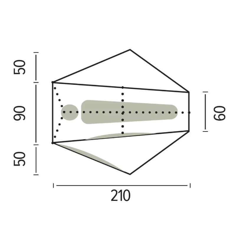 Tente de randonnée 1 personne PURA JAMET - Tente de montagne 1 place ...