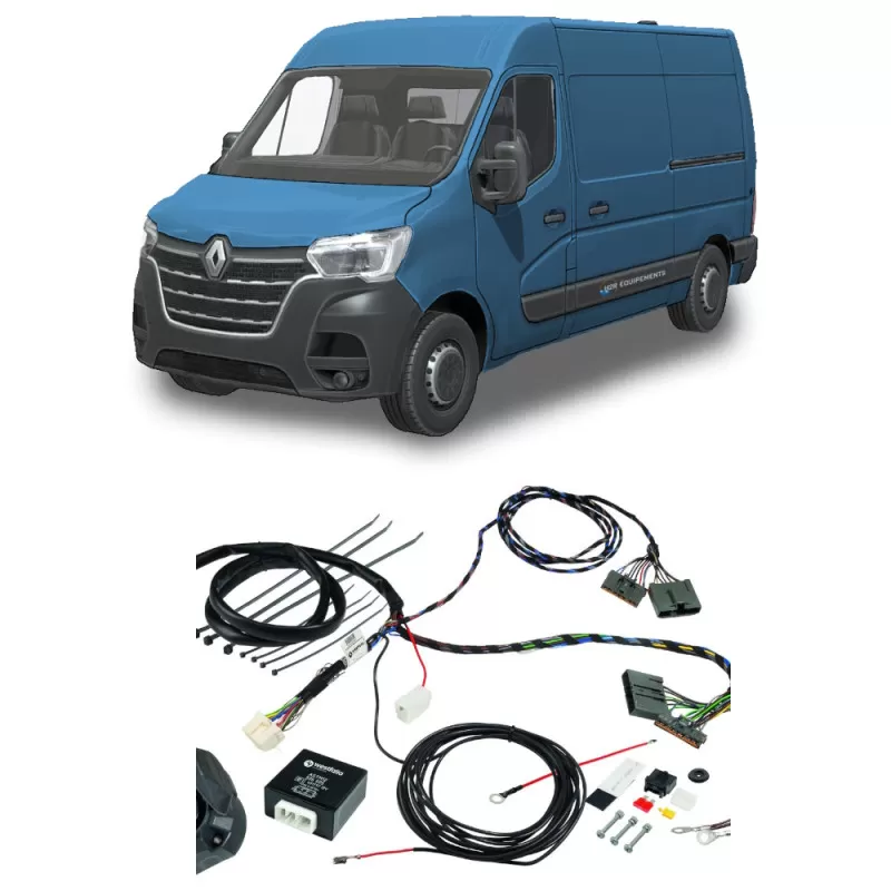 Faisceau WESTFALIA pour Renault Master 2 & 3 - faisceau pour attelage de van aménagé - H2R ...