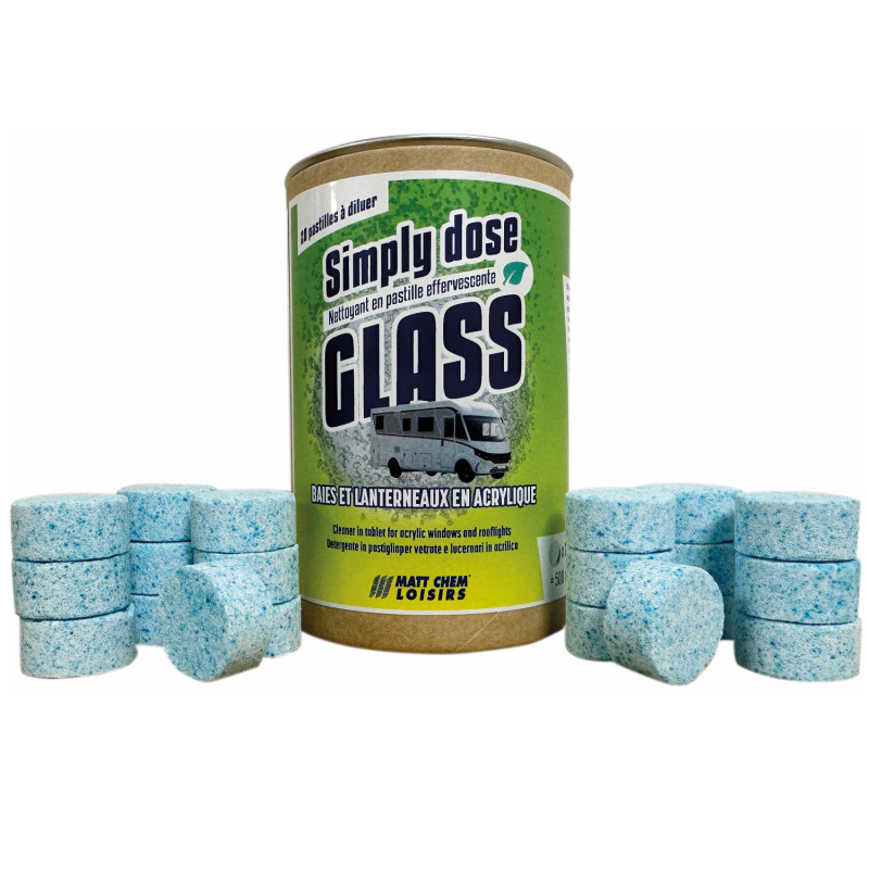 Simply Glass MATT CHEM - Nettoyant en pastilles effervescentes - gamme ...