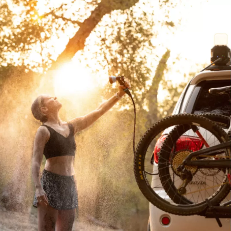 Rack 19 L Rinsekit | douche solaire autonome pour galerie de toit | H2R ...