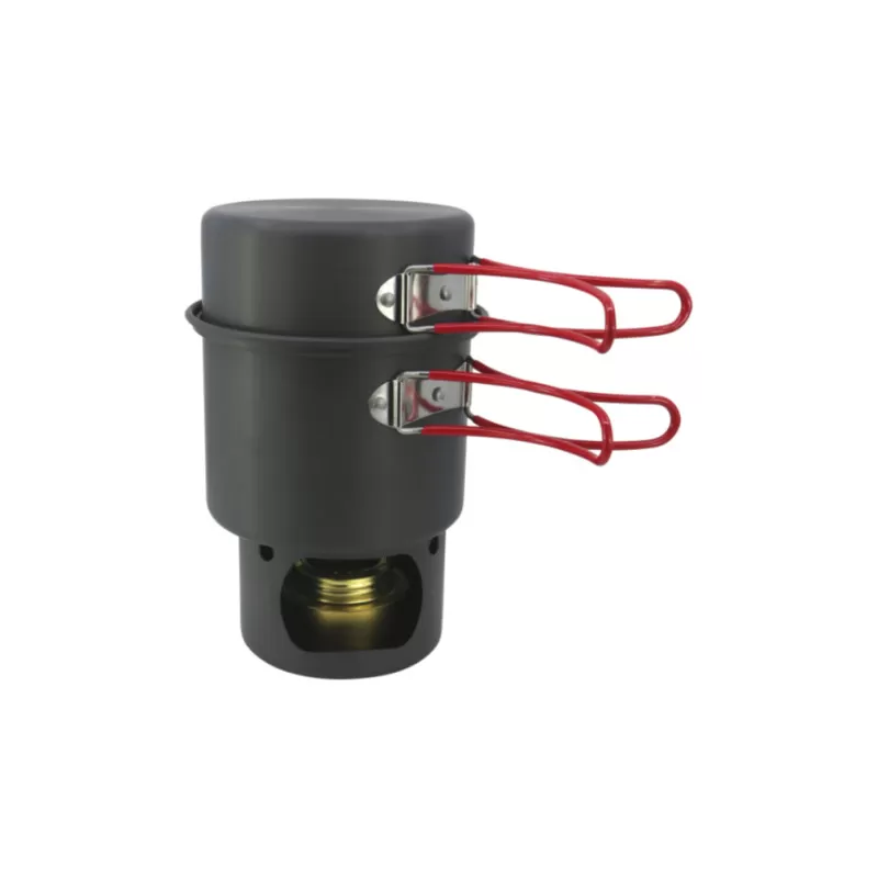 Kit popote réchaud 1 L CAO OUTDOOR - Kit cuisine portable pour ...