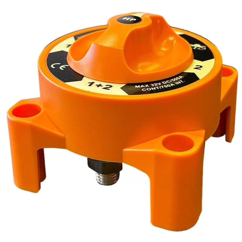 Sélecteur de batterie TREM Maxi 500A unipolaire 0-1-2-Combiné ...
