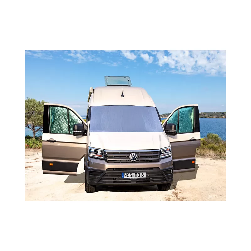 Kit de rideaux isolants Outdoor Extrême Plus BRANDRUP pour cabine conducteur de VW Grand ...