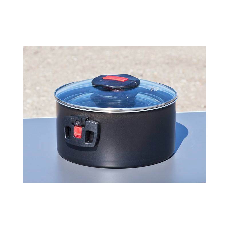 Batterie de cuisine avec casseroles et poêle Click & Cook de BRANDRUP ...