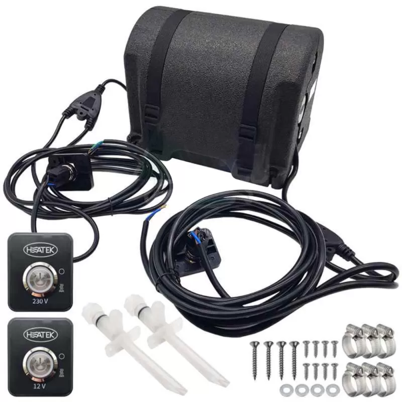 Chauffe-eau HEATEK XB-6 - Boiler électrique 12 et 230 V pour fourgon ...