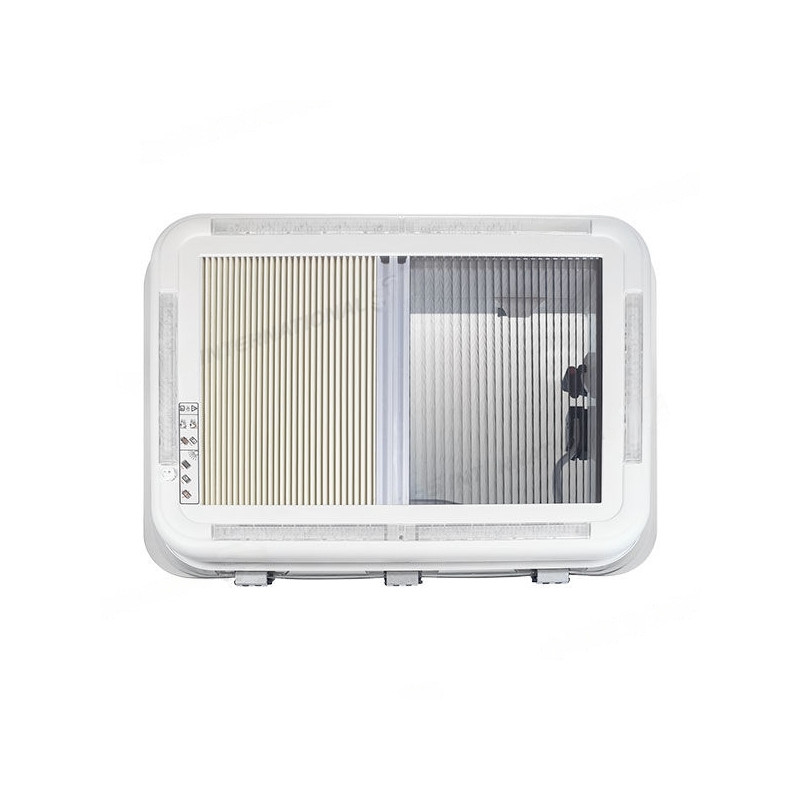 Lanterneau EXTRAVENT 70 de 50 x 70 cm pour van aménagé, camping-car ...