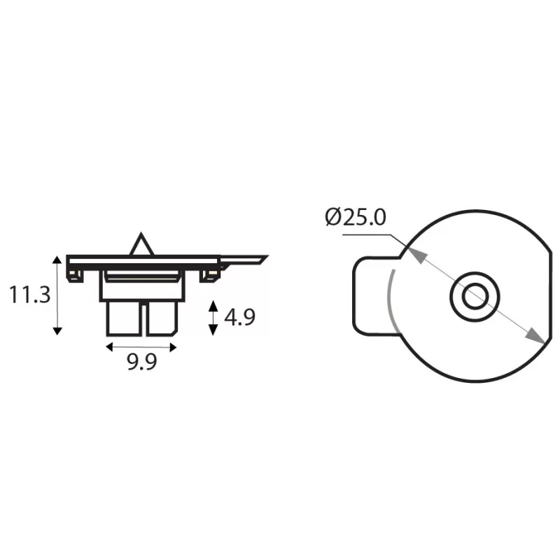Insert de centrage CP-01ST FASTMOUNT - outils de pose pour clips de ... Insert de centrage CP-01ST FASTMOUNT - outils de pose pour clips de ...