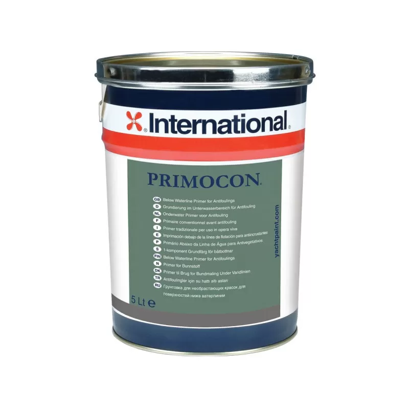 Kit Micron 350 5 L + Primocon 5 L INTERNATIONAL - antifouling pour bateau érodable haute ...