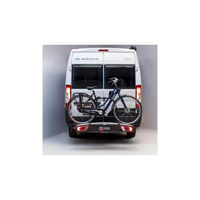 Bras pivotant Van-Swing de MEMO pour porte vélos sur attelage ...