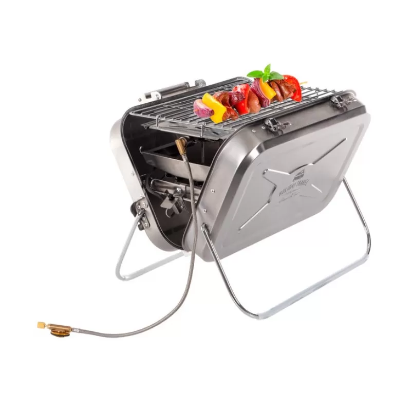 Barbecue au gaz portable Holiday travel - BBQ pour fourgon aémangé et ...