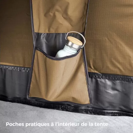 Tente de toit 2 à 3 personnes Mighty Oak 165 Line-X VICKY WOOD - Tente ...