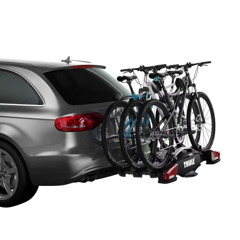 VeloCompact 3 vélos THULE - porte vélo sur boule d'attelage - porte ...