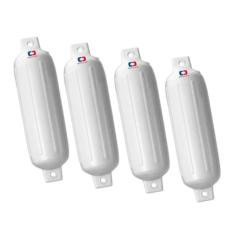 Pack de 4 pare-battages Série OG3 blanc OSCULATI - Pare battage ...