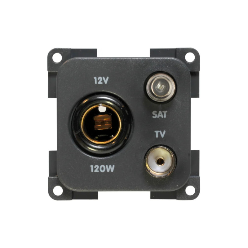 CBE Prise 12V TV et satellite pour TV de camping-car - H2R Equipements