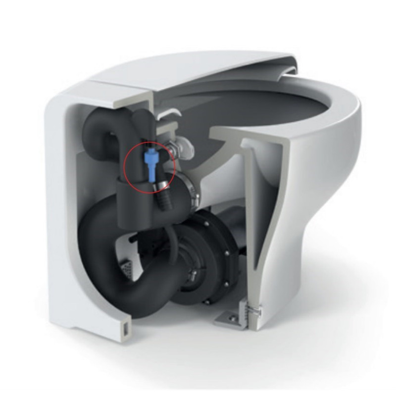 WC électrique Silence Plus 2G Short Tecma | WC Marins | H2R Equipements