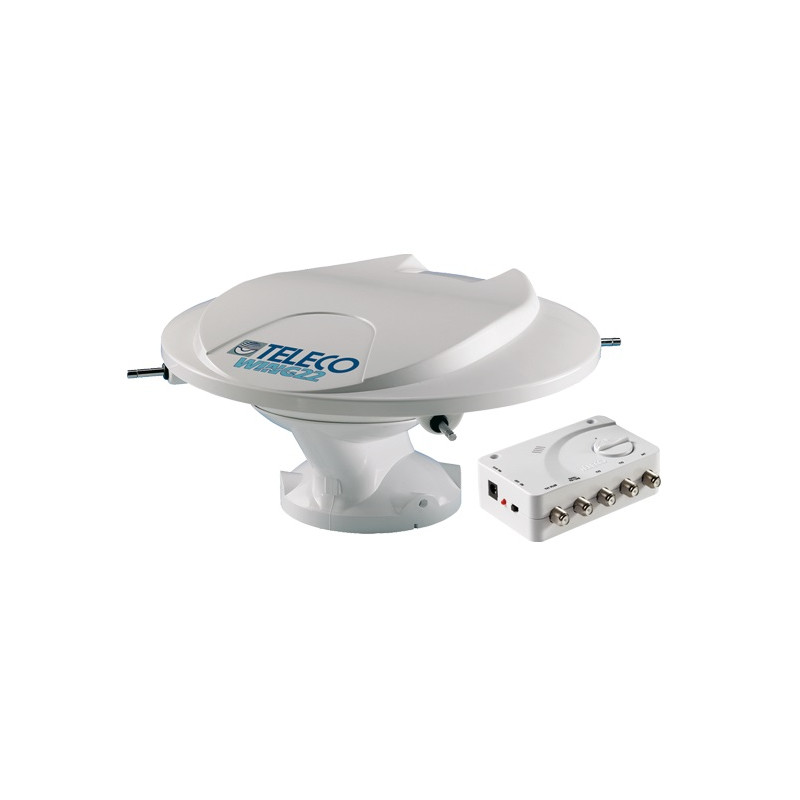 Wing 22 TELECO - Antenne TV omnidirectionnelle 360° pour camping-car ...