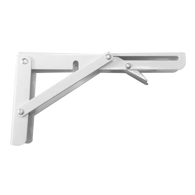 Console pliante 200 mm DECMO - équerre pliable pour table de van ...