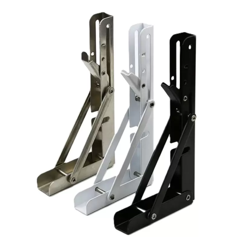 Console pliante 200 mm DECMO - équerre pliable pour table de van ...