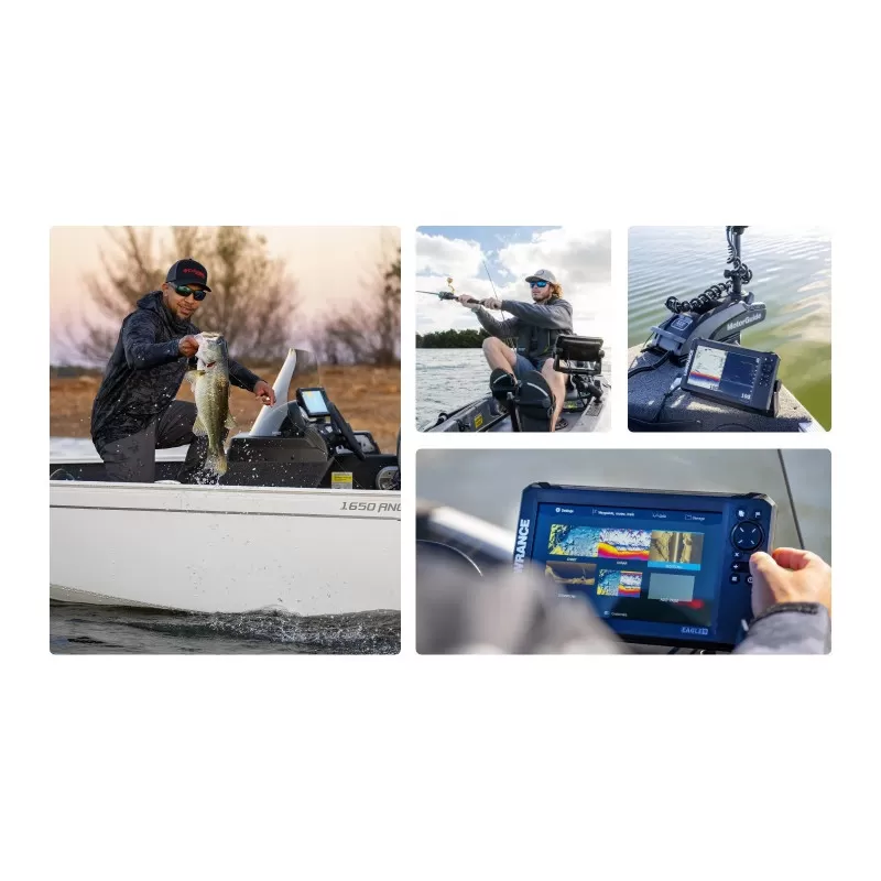 Sondeur/GPS Eagle 7 avec sonde SplitShot HD LOWRANCE - Combiné sondeur ...