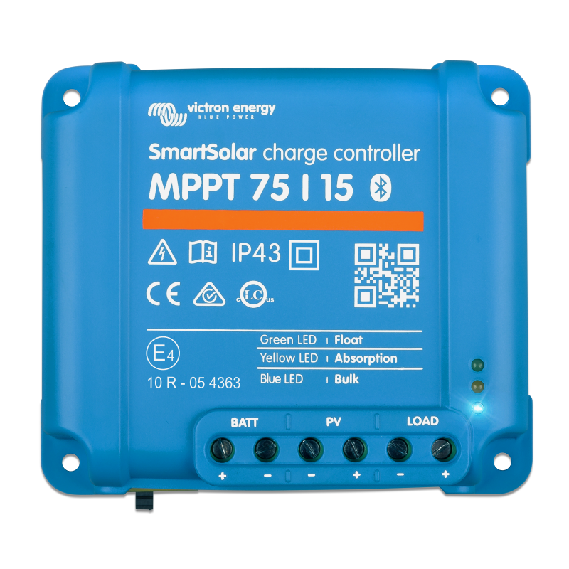 Régulateur MPPT SmartSolar 75/15 VICTRON pour solaire en bateau et ...
