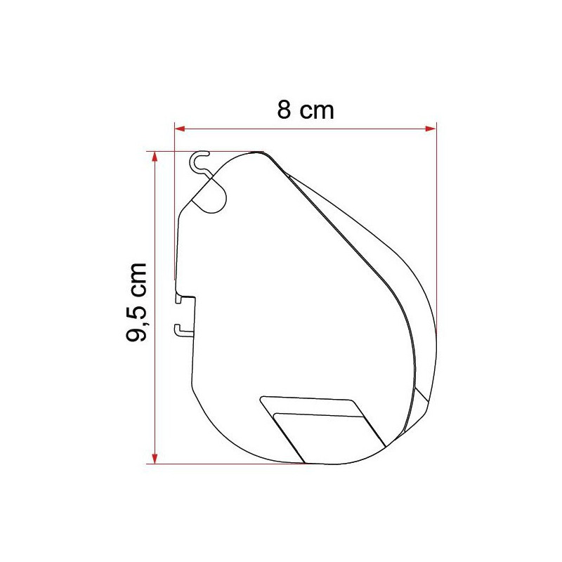 FIAMMA F35 Pro 270 - Store manuel de toit pour van et fourgon aménagé ...