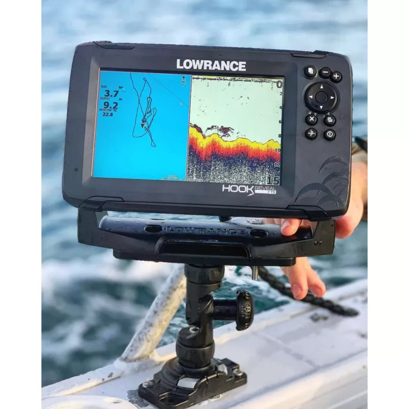 Plateforme rotative Railblaza Taille R 160 x 60 mm | Accessoire Sondeur ...