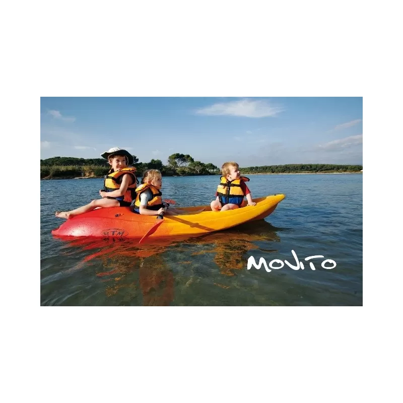 ROTOMOD Pack Mojito, petit kayak complet mer et vague.