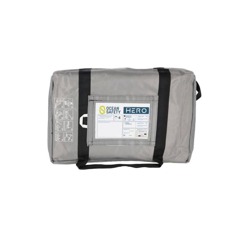 Radeau 8 personnes Ocean Safety by Hero ISO 9650-2 | Radeau côtier ...