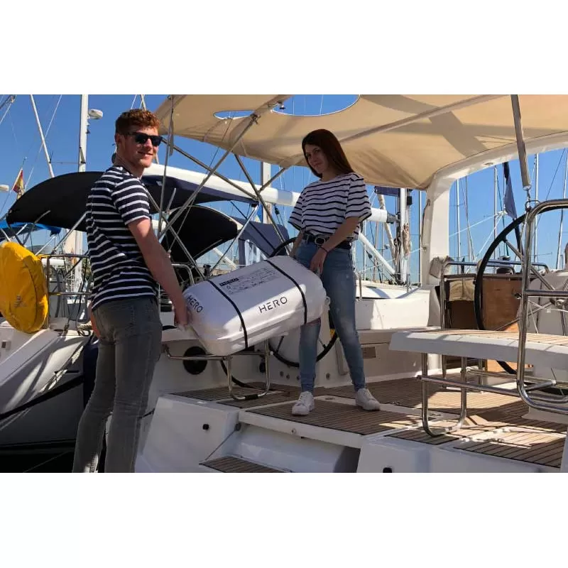 Radeau 6 personnes Ocean Safety by Hero ISO 9650-1 -24 H | Radeau ...