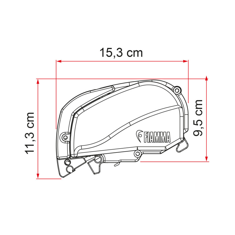 Kit F80s Ducato 370 Fiamma| store de toit pour fourgon H2 L3 Jumpy ...