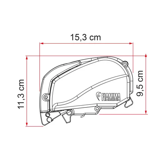Kit F80s Ducato 370 Fiamma| store de toit pour fourgon H2 L3 Jumpy ...