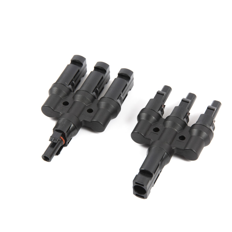 Paire de connecteurs MC4 Energie Mobile 3 en 1 | Accessoire de mise en ...