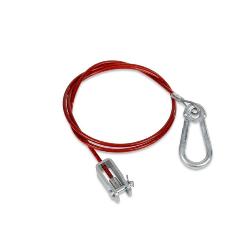 Cable de rupture 1 m CARBEST - Accessoire sécurité pour attelage de ...