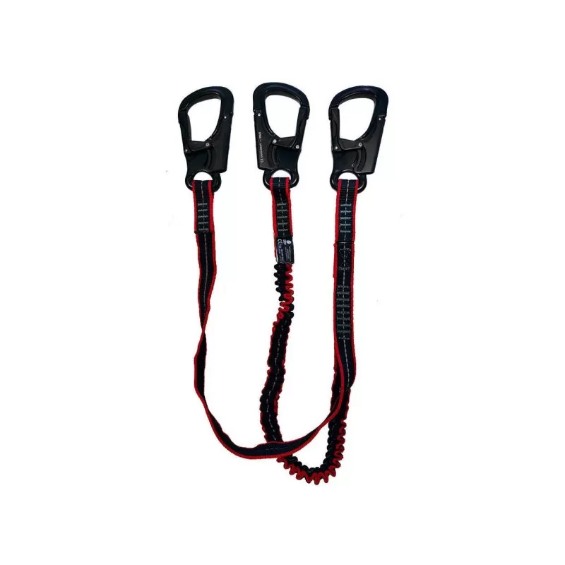 Longe ADV Ocean Safety 3 mousquetons aluminium | Longe, harnais & ligne ...