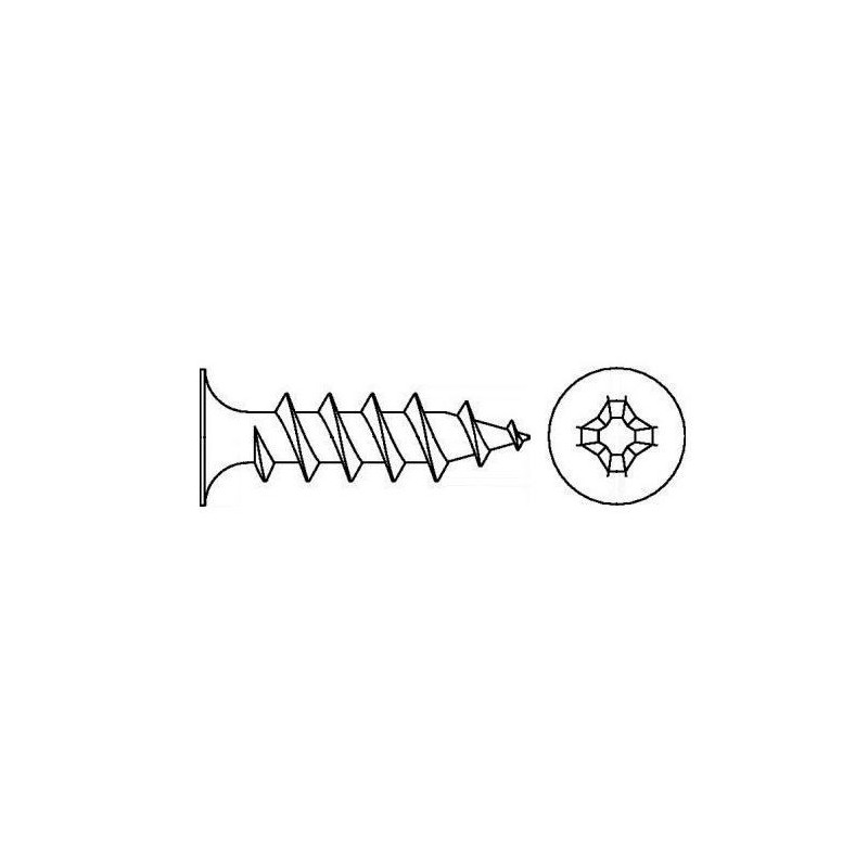 Vis inox A4 pour bois Marinox tête fraisé 3 mm pour bateau ou camping ...