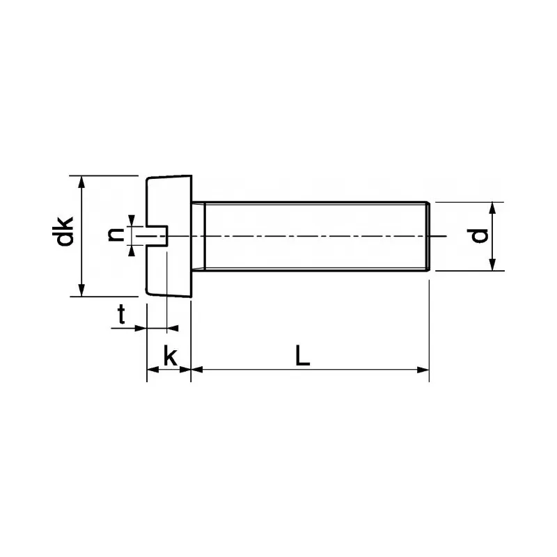 Vis inox A4 Marinox tête cylindrique fendue 6 mm pour bateau ou camping-car | Visserie marine ...